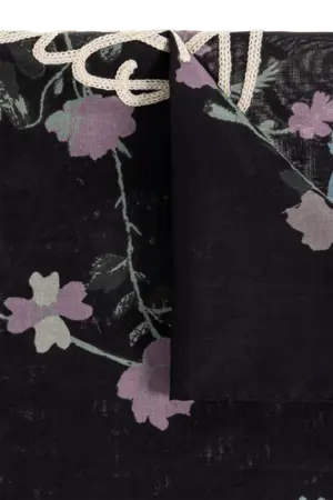 ALLSAINTS Scarf With Floral Motif