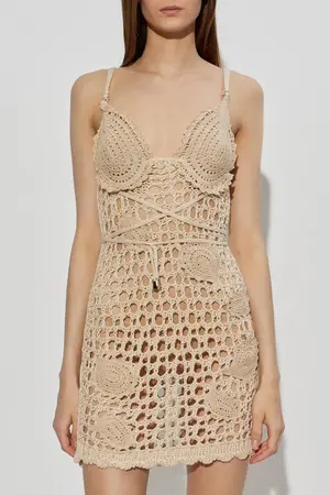 Attico Crochet Dress