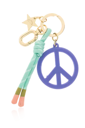 The Upside Keyring With Charms - Multicolour