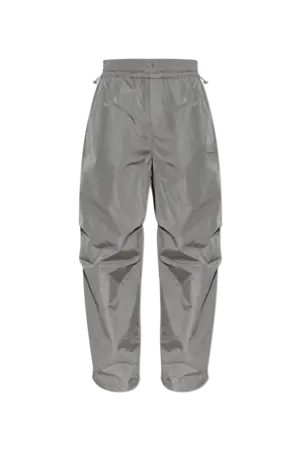 Alexander Wang Wide-leg Trousers In Polyester - Grey
