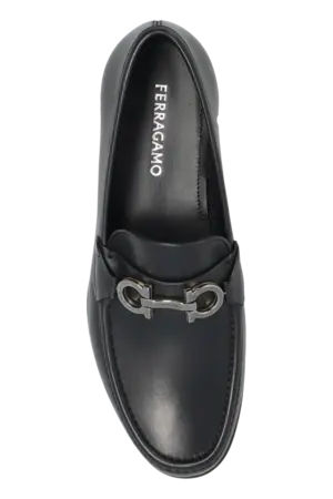 FERRAGAMO Avril Loafer Shoes - Black