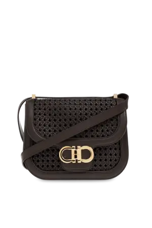 FERRAGAMO Double Bag - Brown
