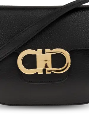FERRAGAMO Lizzy Leather Shoulder Bag