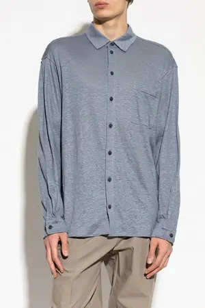 Giorgio Armani Linen Shirt With Pocket