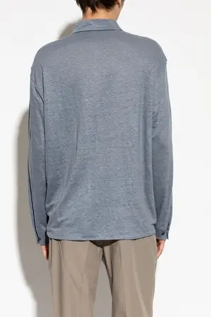 Giorgio Armani Linen Shirt With Pocket