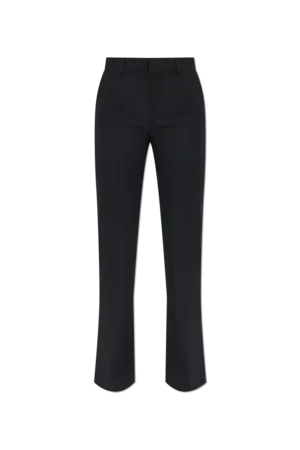 Balmain Wool Pleated Trousers