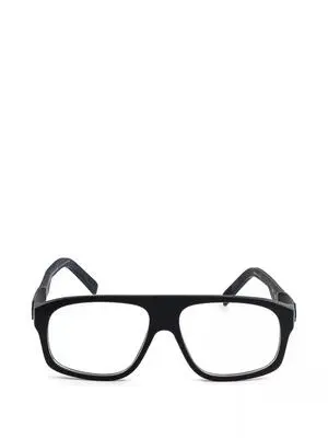 Tag Heuer Rectangle Frame Eyeglasses - Black