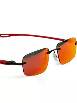 Tag Heuer Rectangle Rimless Sunglasses