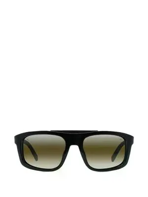 Vuarnet Altitude Rectangle Sunglasses - Black