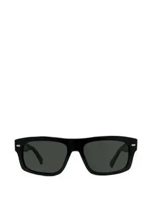 Vuarnet Belverdere Rectangle Sunglasses - Black