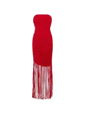Fringe Trim Cocktail Dresses