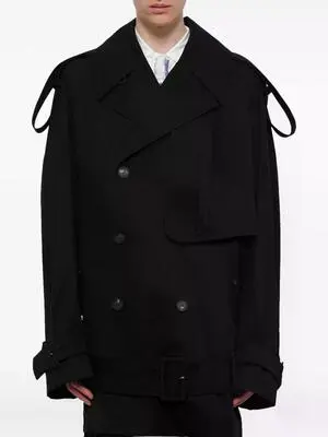 EGONLAB Double-breasted Unlined Trench Coat