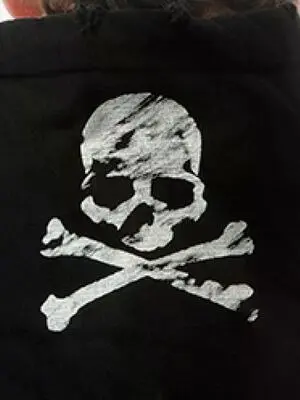 MASTERMIND WORLD Distressed Skull-print Hoodie