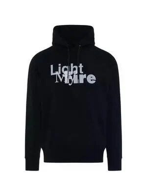 Sacai Graphic-print Drawstring Hoodie