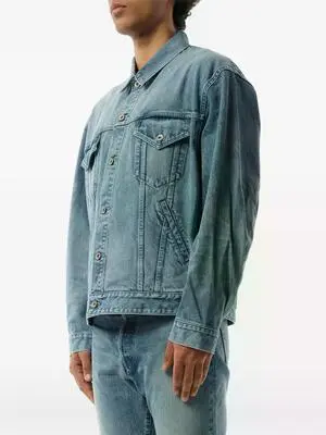 DOUBLET Denim Trucker Jacket With Chest Flap Pockets