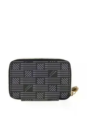 Moreau Monogram-print Zip-around Wallet