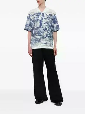 EGONLAB Breizh-print Cuba Shirt