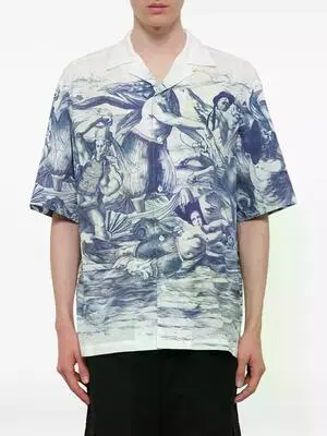 EGONLAB Breizh-print Cuba Shirt