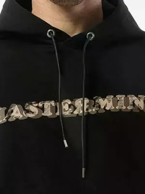 MASTERMIND WORLD Logo Print Drawstring Hoodie