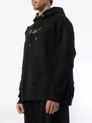 MASTERMIND WORLD Distressed Logo Hoodie