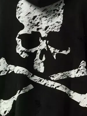 MASTERMIND WORLD Distressed Logo-print Hoodie
