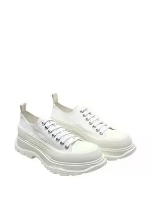 Alexander McQueen Tread Slick Sneakers - White