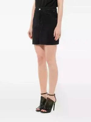 Givenchy A-line Denim Mini Skirt