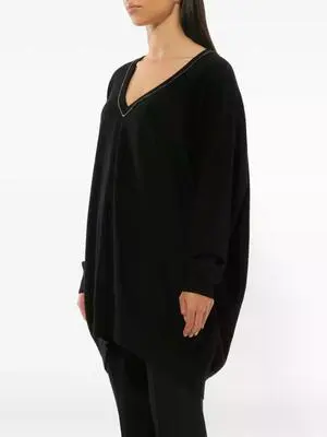 Givenchy Embroidered Strass-embellished Sweater