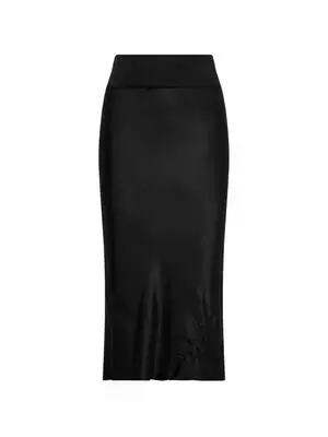 Bias cut midi skirts