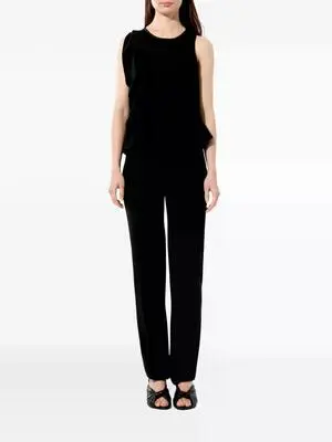 Balenciaga Draped Sleeveless Top