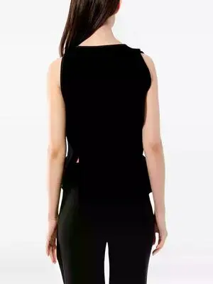 Balenciaga Draped Sleeveless Top