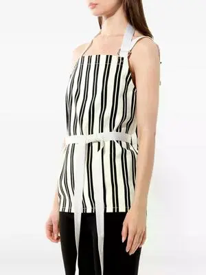 Balenciaga Striped Halterneck Tank Top