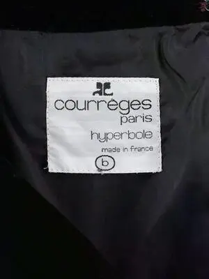 COURREGES Velvet Maxi Skirt