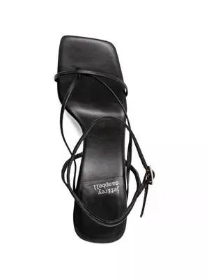 Jeffrey Campbell Strappy Sculpted Heel Sandals