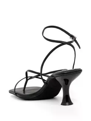 Jeffrey Campbell Strappy Sculpted Heel Sandals