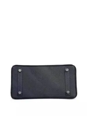 Hermès Birkin 25 Handbag In Togo Leather - Blue
