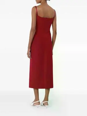 Max Mara Cady Midi Dress - Red