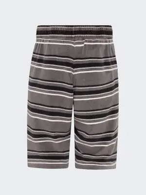 Martine Rose Striped Sweat Shorts
