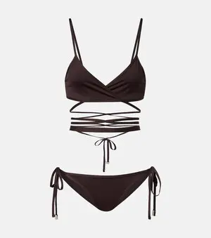 Attico Bikini Set - Brown