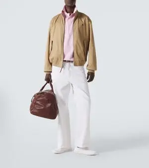 Polo Ralph Lauren Cotton Twill Zip-up Jacket - Brown