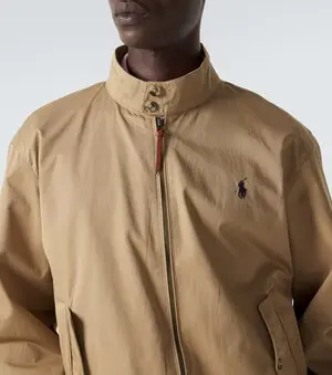 Polo Ralph Lauren Cotton Twill Zip-up Jacket - Brown