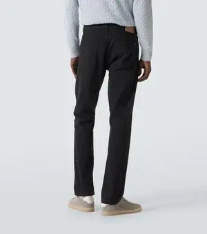 Canali Slim Fit Jeans - Black