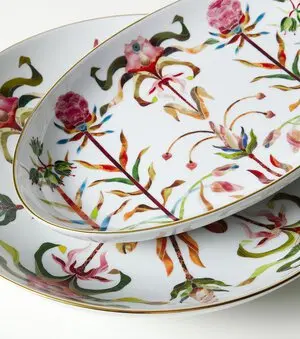 L'Objet Grand Tour Medium Porcelain Platter