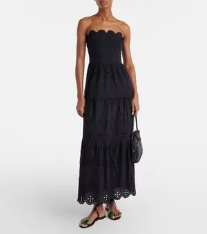 Melissa Odabash Sophie Cotton Midi Dress