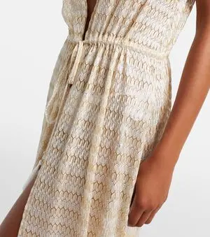 Melissa Odabash Stevie Lamé Kaftan
