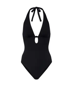 ERES Harmony Halterneck Swimsuit - Black
