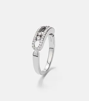 Messika Baby Move 18kt White Diamond Ring