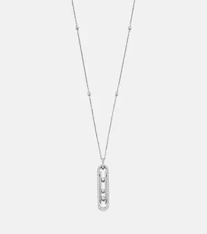Messika 18kt White Diamond Pendant Necklace