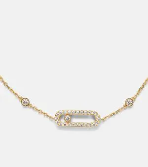 Messika Move Uno 18kt Yellow Diamond Bracelet - Gold