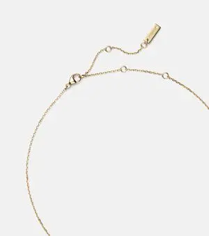 Messika Move Uno 18kt Yellow And Diamond Necklace - Gold